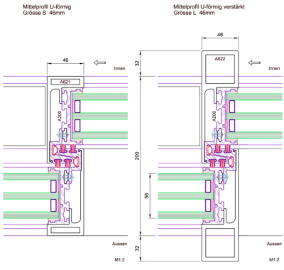 Series X sliding windows | SOREG-glide - frameless windows